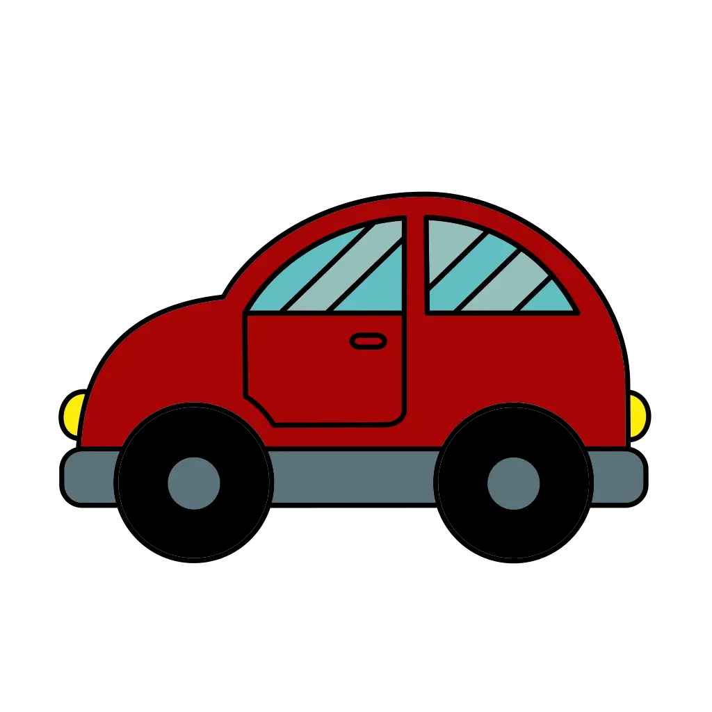 Cómo Dibujar un Carro Fácil Paso a Paso | Kids & Joy 🚗