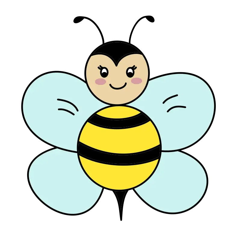 Cómo Dibujar Una Abeja Sencilla Cómo Dibujar Una Abeja🐝 Fácil