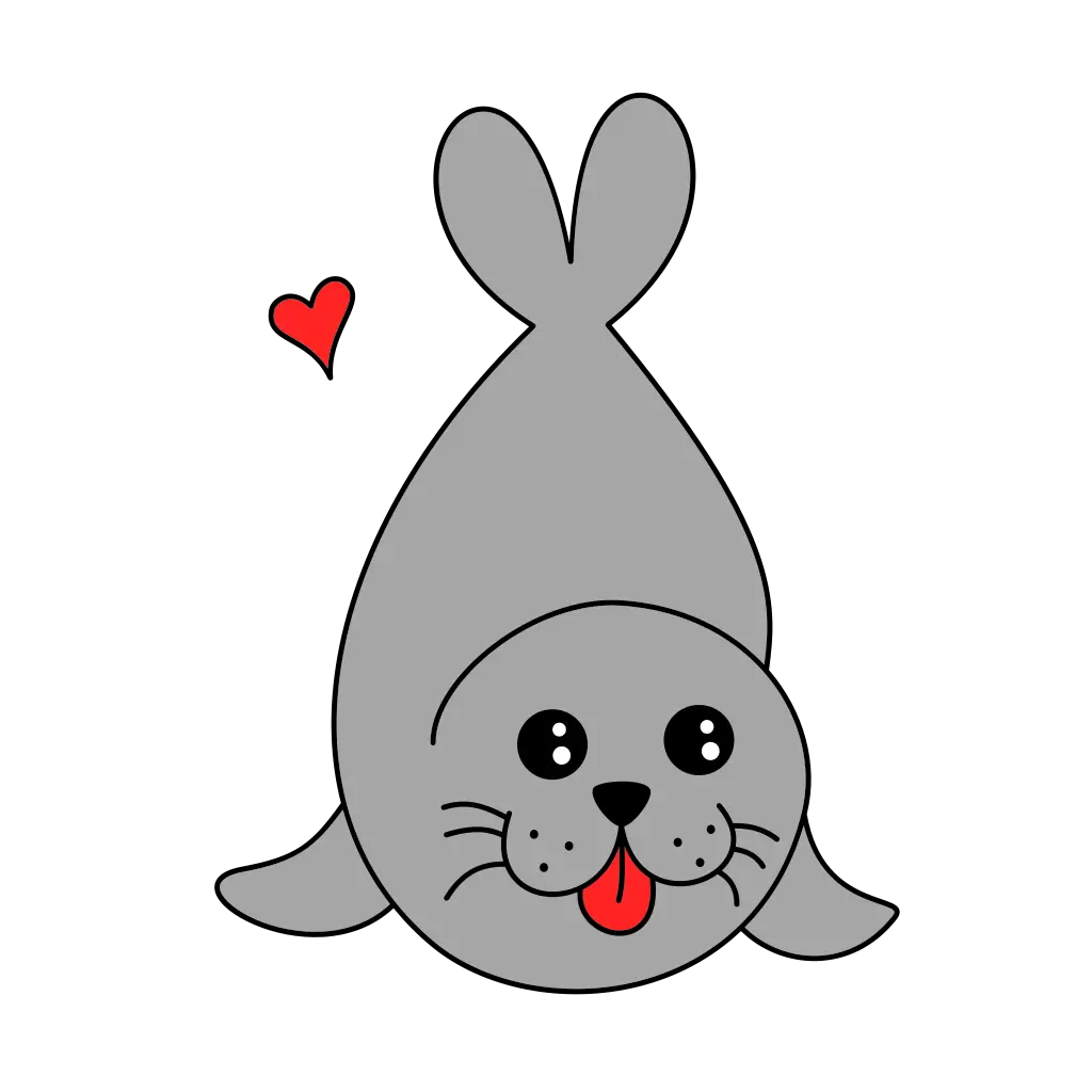 Cómo Dibujar Una Foca